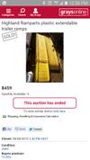Highland Ramparts plastic extendable trailer ramps for sale in Taylor ...