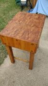 Vintage Kimball Butcher Block Kitchen Island for sale in Athens, TX ...