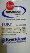 Rheem Guardian Fury 42V50-36PF 50 Gallon 36,000 BTU LP Gas Hot Water ...