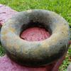35-EACH ($1-EACH) Concrete Donut Rings for Sprinkler Heads in a green ...