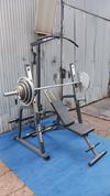 TSA-5820 Home Gym / Olympic weights / pesas / gymnasio / bench press ...