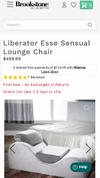 Liberator Adventure Gear Esse Sensual Lounge Chair for sale in ...