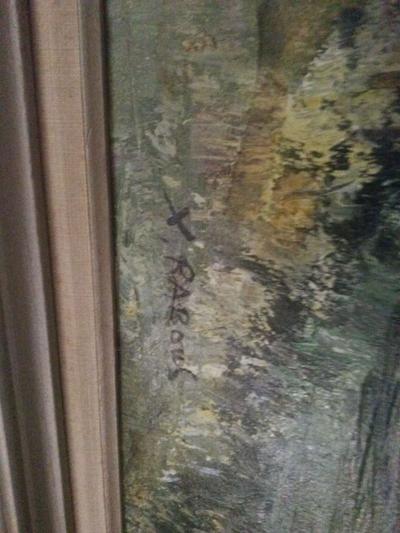 X.rabous Oil Painting for sale late 1930 art work original oil painting ...