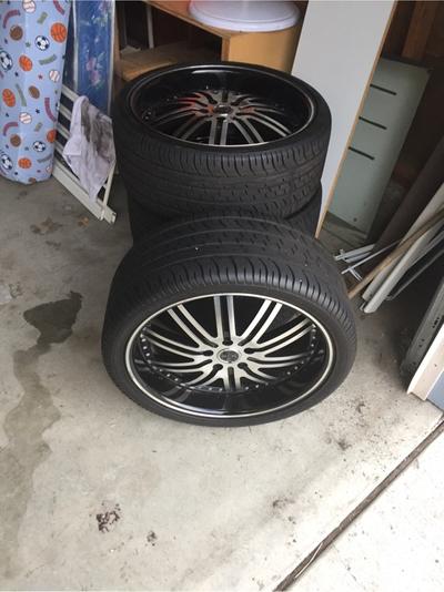 20 inch rims with low profile tires. for sale in Petaluma, CA - 5miles ...