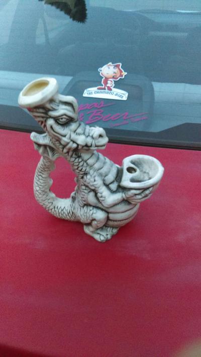 Vintage Rumph Pete the Dragon Ceramic Smoking pipe for sale in Buena ...