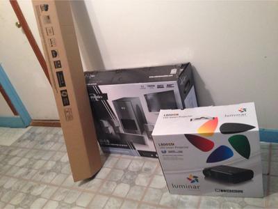 Luminar smart projector, digital screen and Home theater System for ...