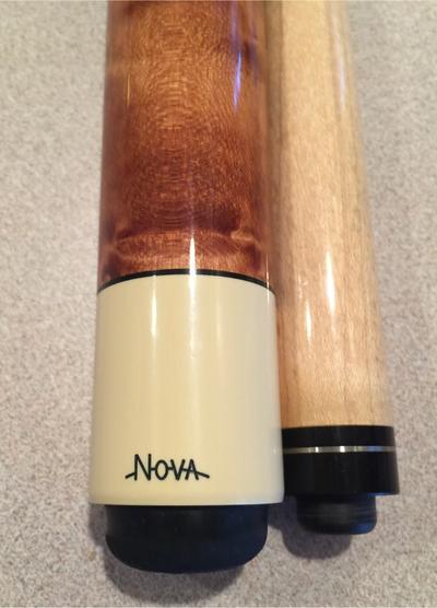 NOVA Handmade Pool Cue-RARE! 1999. Two months to complete each NOVA cue ...