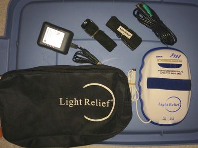 Light Relief LR-150 Infrared Pain Relief Therapy Unit With Pad for sale ...