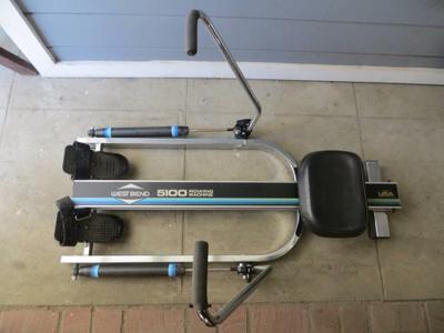 West Bend 5100 Rowing Machine Exercise Workout Strength Fitness for ...