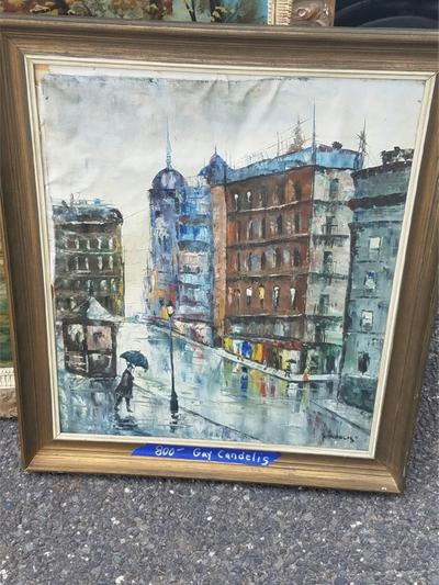 Gay candelis oil painting for sale in North Arlington, NJ - 5miles: Buy ...