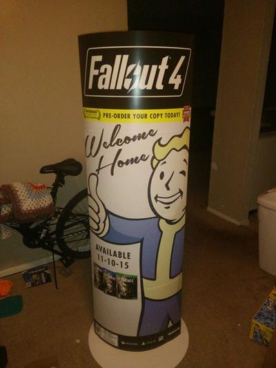 Fallout 4 standee for sale in Euless, TX - 5miles: Buy and Sell