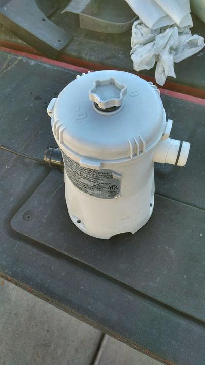 RP350 Filter Canister Assembled with F350C Pump and type B filter for ...