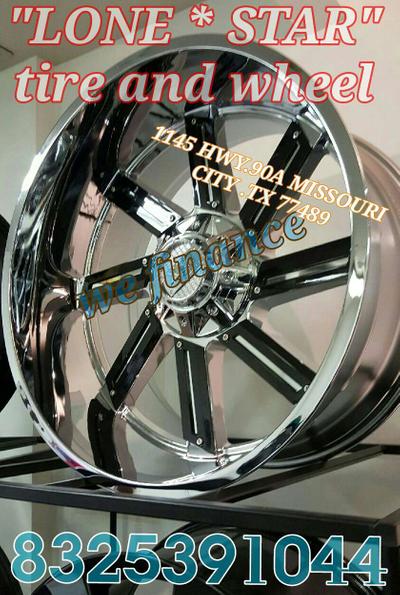 24x12 6 lug Chevy ford new wheels for sale in Missouri City, TX ...