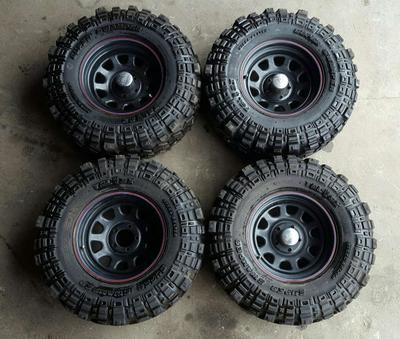 JEEP PACER wheel rim set with SUPER SWAMPER tire 32X11.50-15LT for sale ...