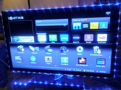 47 inch Samsung Smart TV with built-in lights for sale in Pittsburgh ...