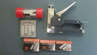 Vintage Tools TUV GS Staple Gun + Staples Lot for sale in Mesquite, TX ...