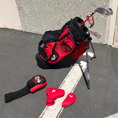 Kids Mickey red golf club set ages 3-5, new for sale in Brea, CA ...