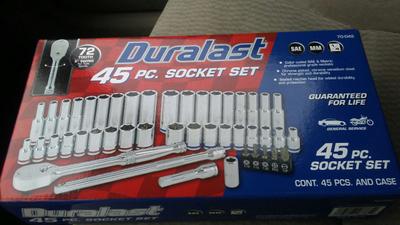 Duralast 45 piece socket set for sale in San Antonio, TX - 5miles: Buy ...
