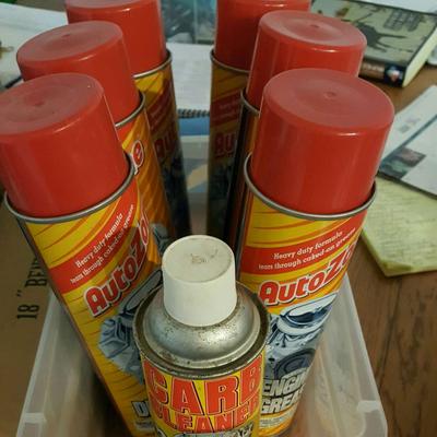 6 15 Oz autozone engine degreaser and 1 can carb cleaner for sale in ...