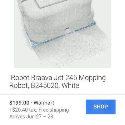 IRobot Braava Jet 245 for sale in Louisville, KY - 5miles: Buy and Sell