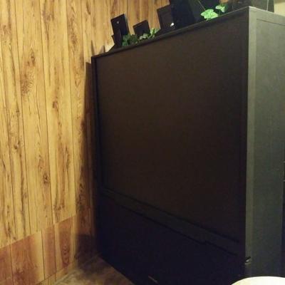 Hitachi TV 72 inch length is 4 ft width is 2ft for sale in Paradise, TX ...