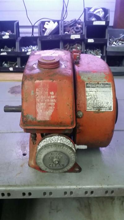 Vintage 1960 Clinton Panther A400 2 cycle engine/motor, made in Texas ...