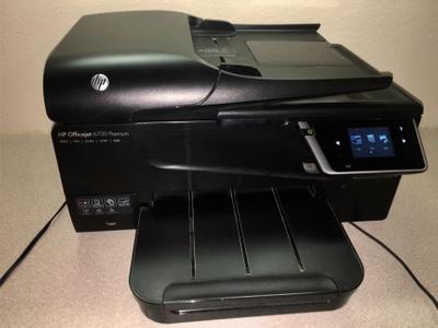 HP Officejet 6700 All in One Printer Fax Scan Copy for sale in Houston ...