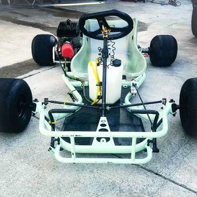 Powder coated jasmine tea Go Kart. Great condition. KT100 engine, new ...