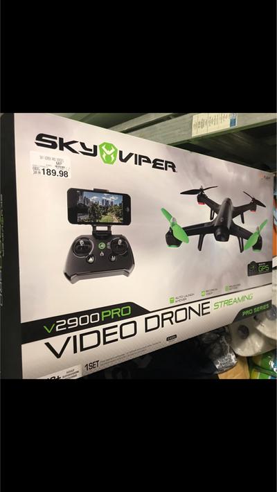 Sky Viper v2900PRO Streaming Video Drone - Pro Series GPS with AUTO ...