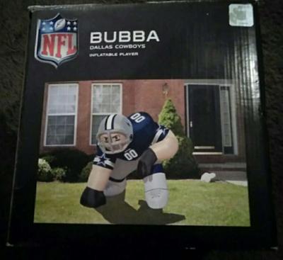 NFL BUBBA DALLAS COWBOYS 5FT INFLATABLE PLAYER for sale in Douglasville ...