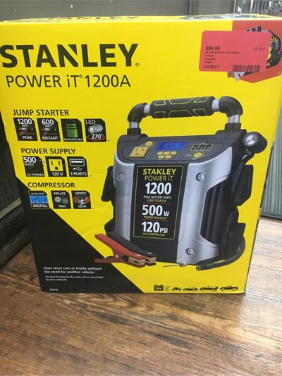 Stanley Power iT 1200A Jump Starter for sale in Dallas, TX - 5miles ...