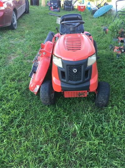 Troy built riding lawn mower #my loss your treasure# for sale in Rhome ...