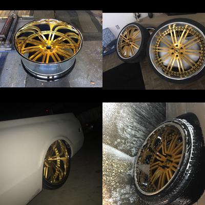 26 in wheels asanti 26x9 and 26x12 rear brushed gold 6 lug for sale in ...