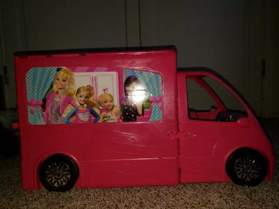 Barbie Sisters Life in the Dreamhouse RV Camper Vehicle Playset for ...