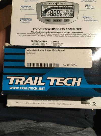 Trail tech speedometer and dashboard for sale in Plano, TX - 5miles ...