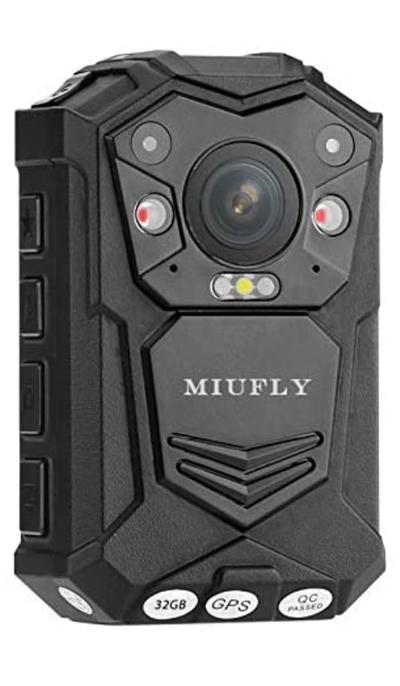 MIUFLY 1296p HD 32GB Waterproof Police Body Camera With 2 Inch Display ...