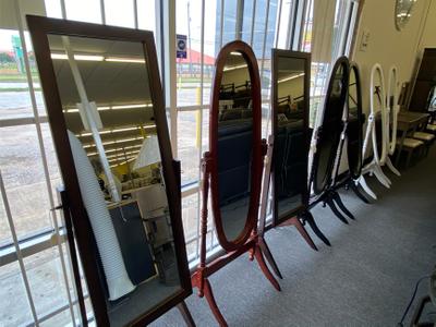 ROUND AND RECTANGULAR FULL BODY MIRRORS!! Available NOW for sale in ...