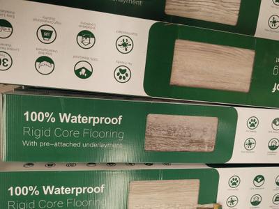 TrafficMASTER Winding Brook 5.98 in. W x 36.02 in. Luxury vinyl plank ...