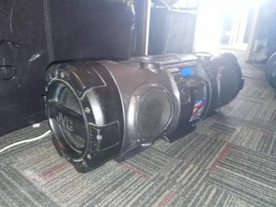 Hi end JVC KABOOM BOX WITH BUILT IN GUITAR AMP AND MIC JACK for sale in ...