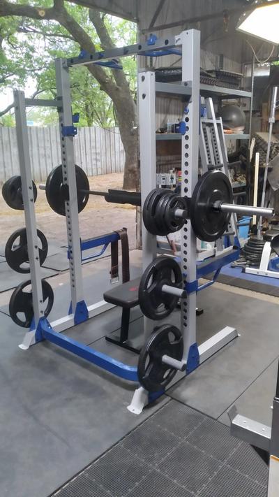 Pro HR600 Fitness Gear Squat rack / gym / gymnasio / Olympic weights ...