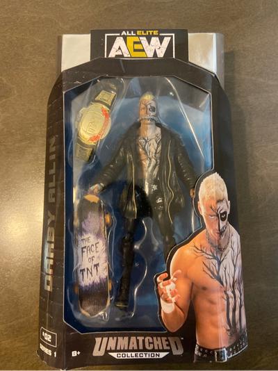 Ringside Darby Allin - AEW Unmatched Series 1 Jazwares Toy Wrestling Action Figu for sale in ...