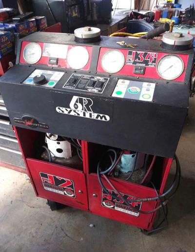Auto Refrigerant Recovery System r12 r134 White Industries System 6R by ...