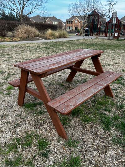 Farmhouse kids picnic table for sale in Richardson, TX - 5miles: Buy ...