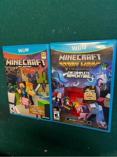 Nintendo Wii U Minecraft Story Mode The Complete Adventure and wii u ...