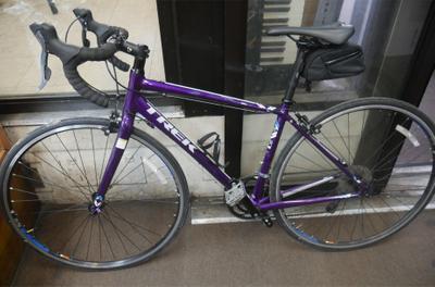 Trek lexa series 100 alpha aluminum road bike purple 50cm 16 speed ...