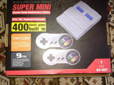 Super mini game with 2 controllers brand new still in the box never ...