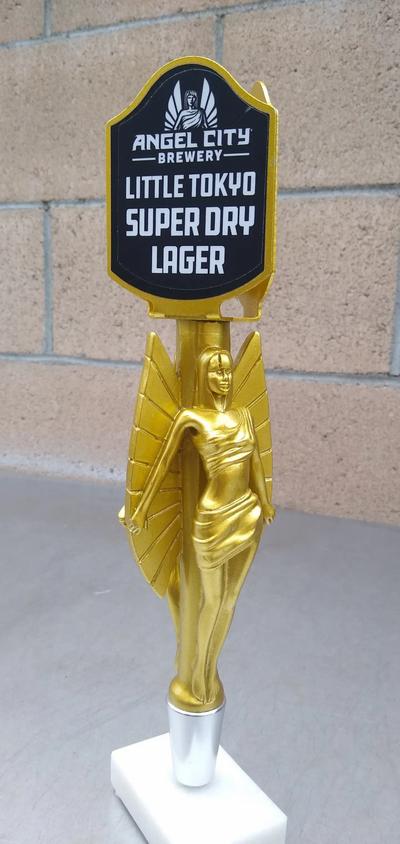 ANGEL CITY BREWERY TAP HANDLE. ( ALSO PLENTY OF NEON SIGNS / LIGHTS ...