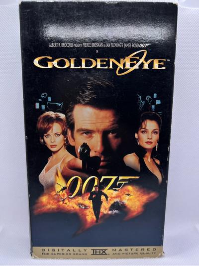James Bond: GoldenEye VHS Video Tape Pierce Brosnan for sale in San ...