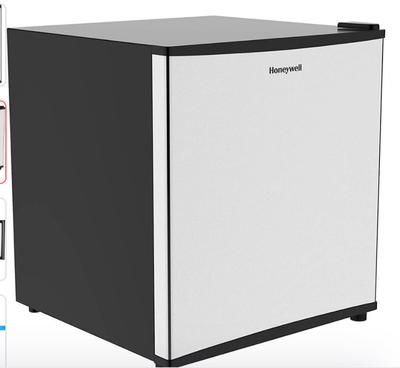 Honeywell Compact Refrigerator 1.6 Cu Ft Mini Fridge with Freezer ...