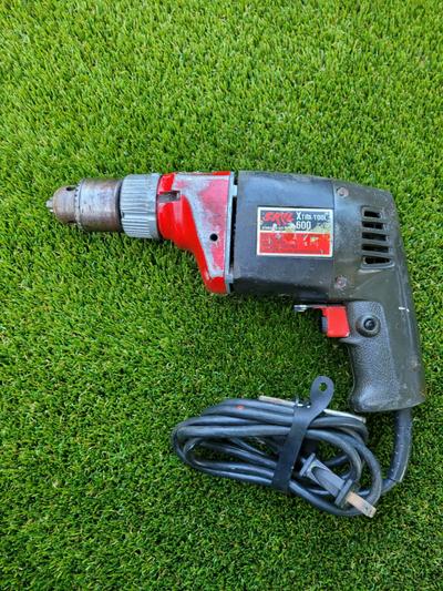 Skil Xtra-Tool 1/2" Hammer Drill Model 600 Corded Drill Made In USA for ...